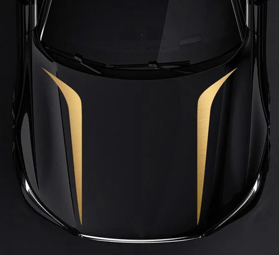 Universal Car Bonnet Stripes, Stickers, Vinyl Graphics, Decals, Can Be ...