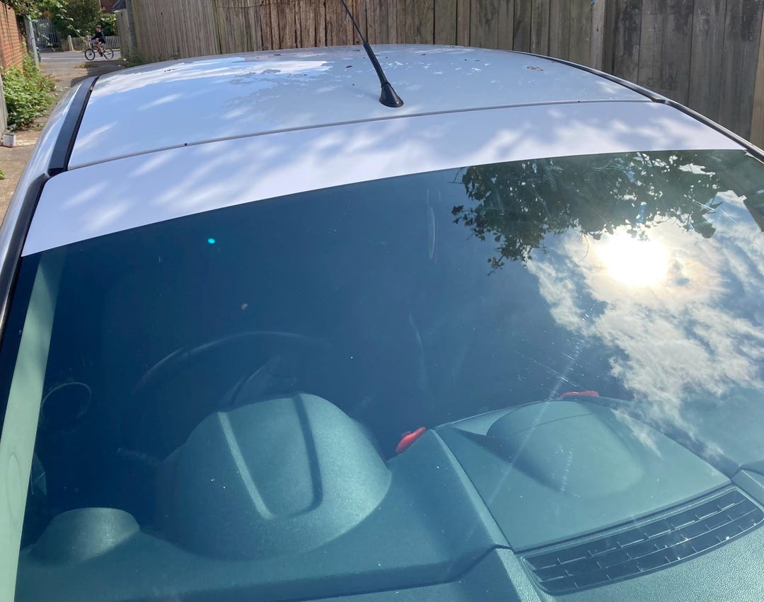 Sunstrip, 140cm X 20cm Vinyl for Car Sunstrip, Plain Sunstrip in Any ...