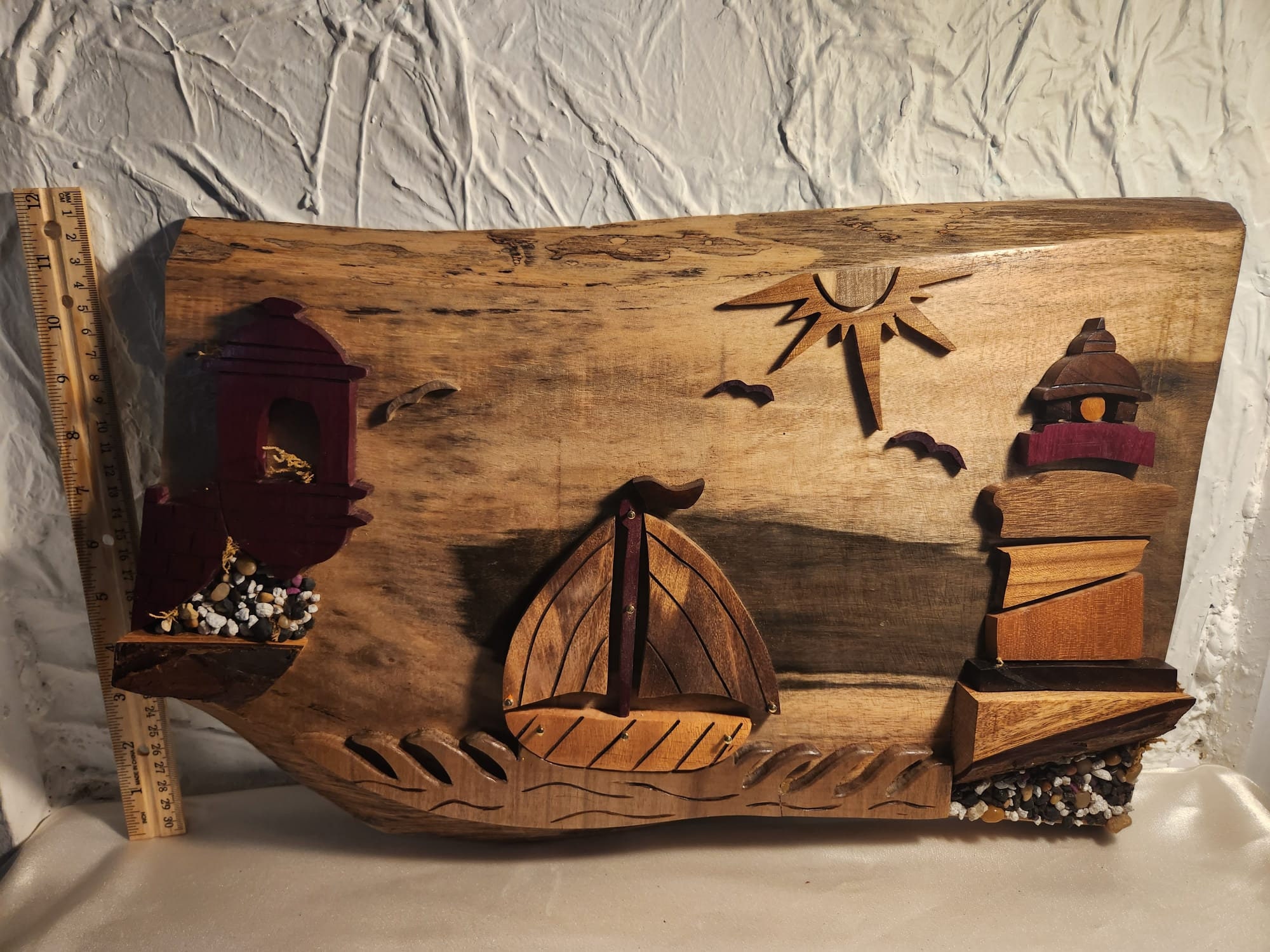 Puerto Rican Crafts: Live Edge Slab Wood Puerto Rico - Etsy