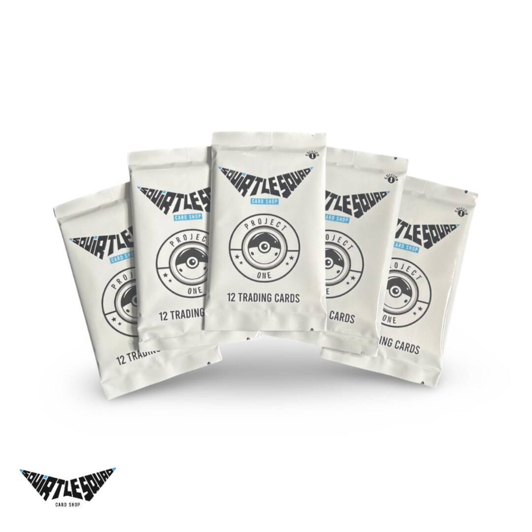 Pokemon Trading Cards Custom Booster Pack Card Lot Project X5 - Etsy