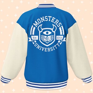 Custom Monster University Uniform Varsity Jacket, Baseball Outfit ...