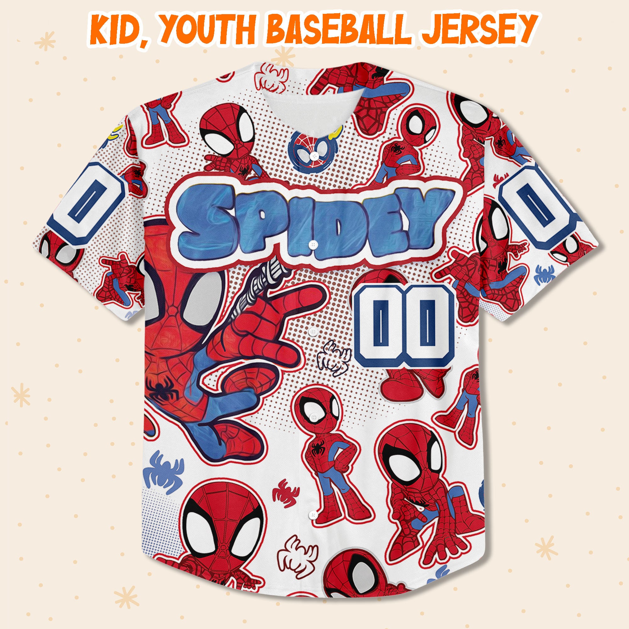 Personalized Disney Spidey and His Amazing Friend Baseball Jersey by ...