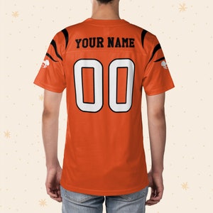 Custom Disney Mickey Super Star Bengals Sport Orange Football, Magic ...