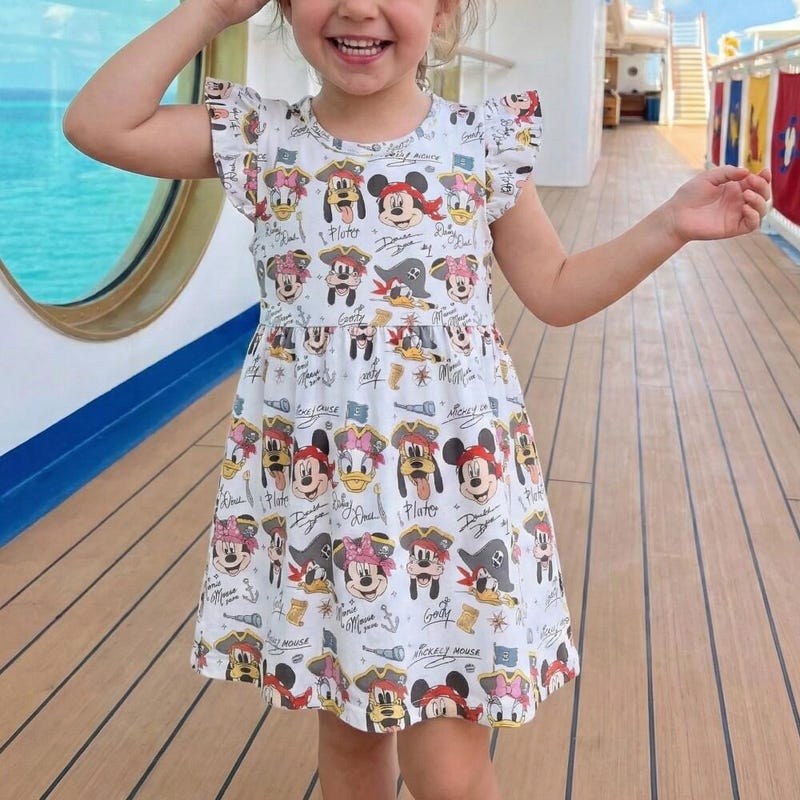 Girls Pirate Cruise Dress - Etsy