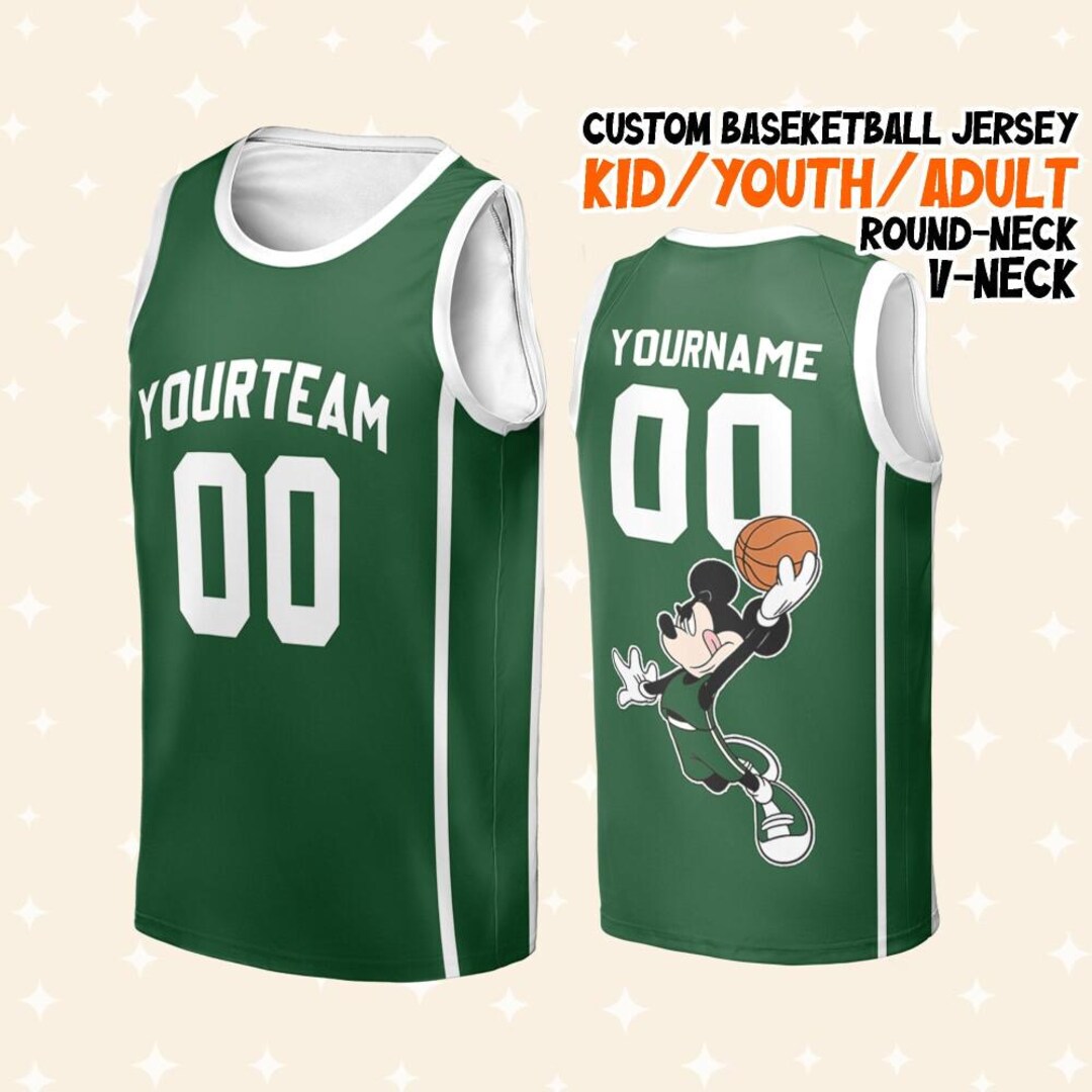 Personalize Sl Dunk Basketball Mickey Milwaukee, Wisconsin Good Land ...