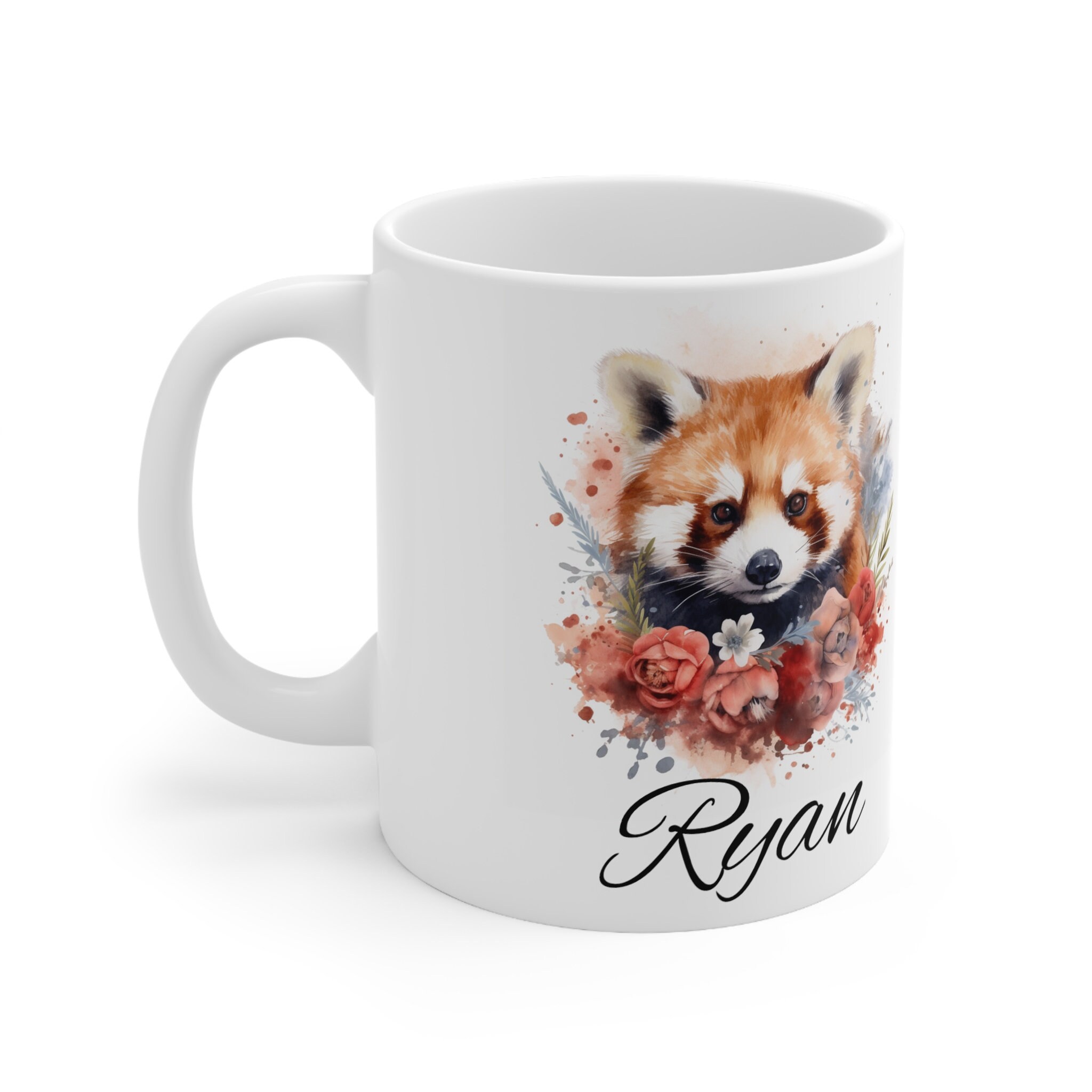 PERSONALIZED Red Panda Mug Red Panda Gift Panda Mug Panda Gift Red ...