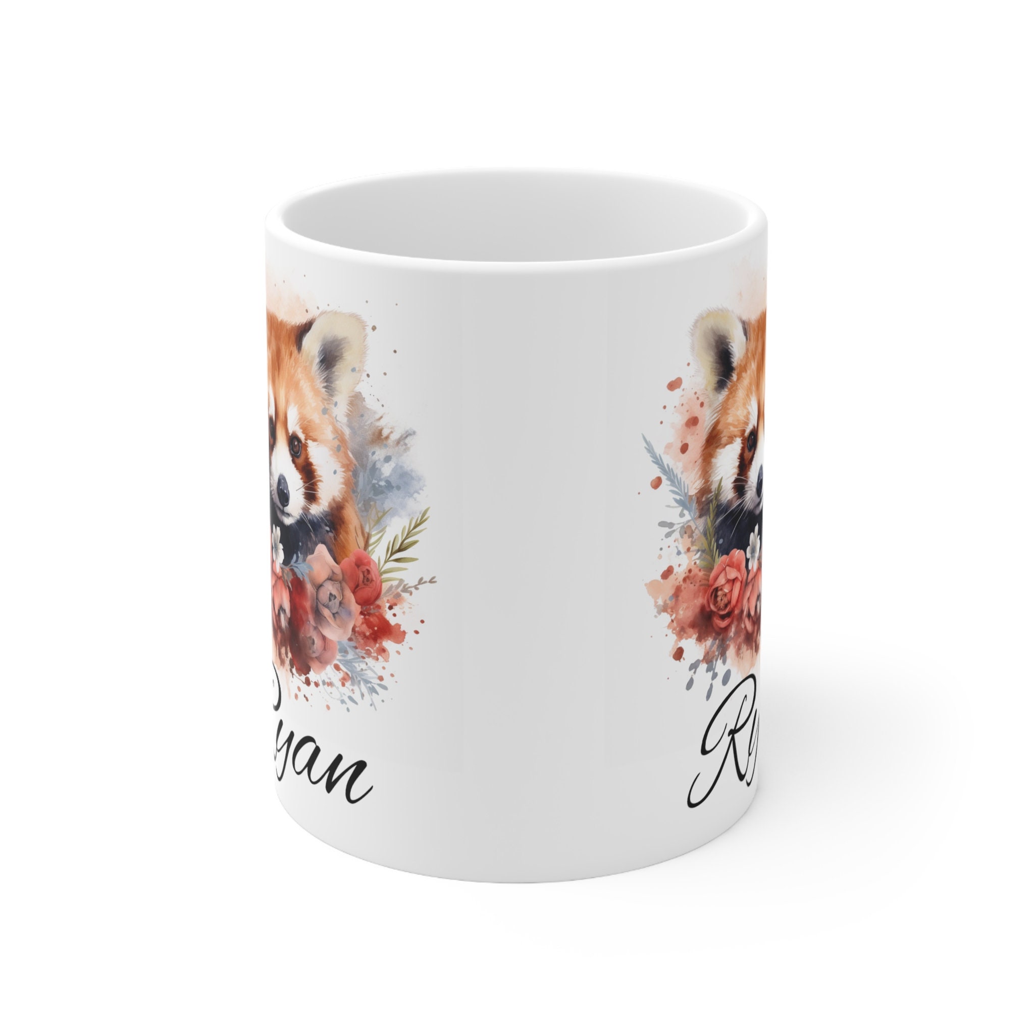 PERSONALIZED Red Panda Mug Red Panda Gift Panda Mug Panda Gift Red ...