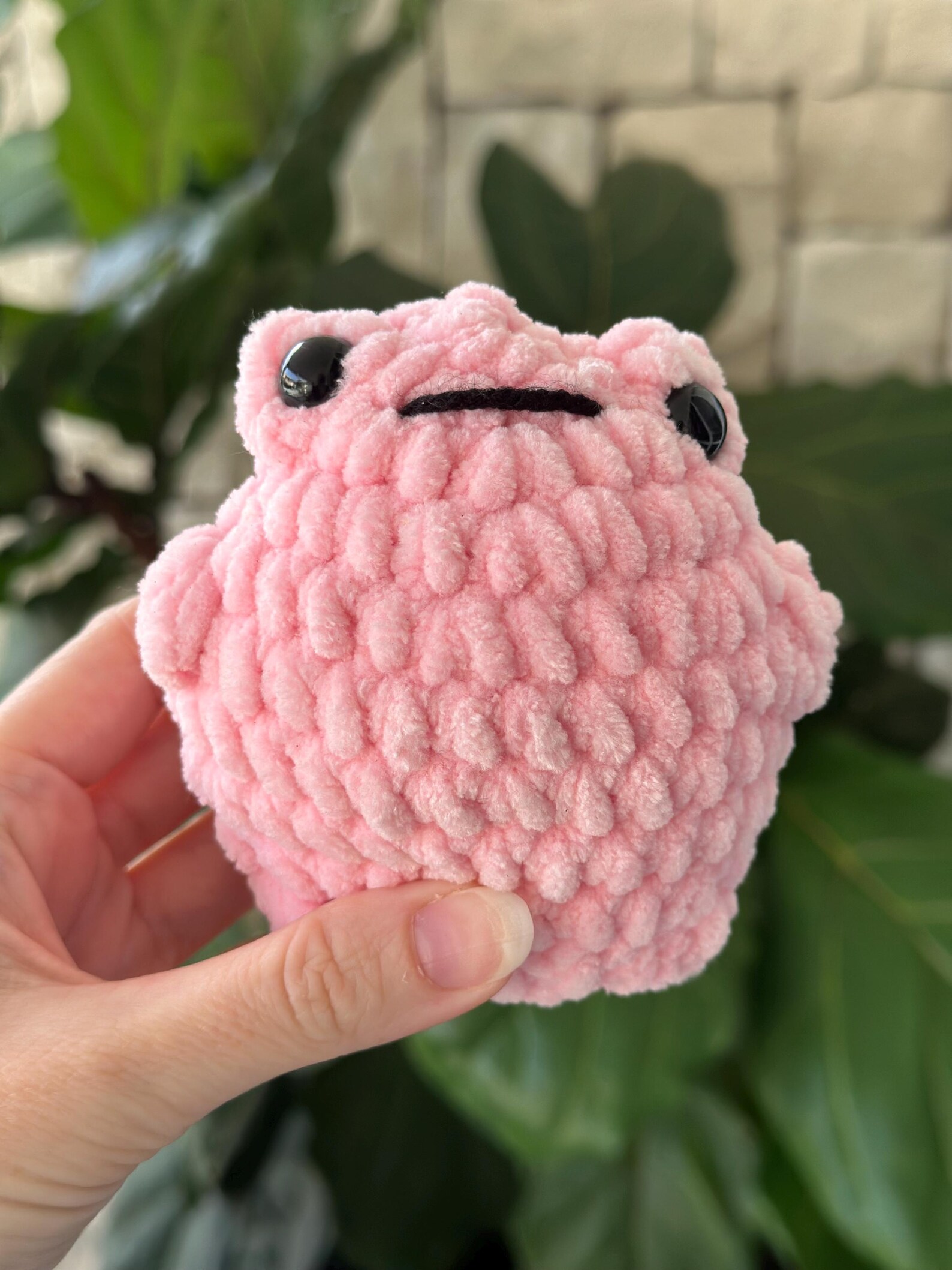 Crochet Chubby Frog Plushie. Adorable Chubby Frogs Available in 4 ...
