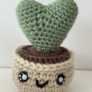 Crochet Love Heart Succulent Pattern. Beginner Friendly PDF Pattern ...
