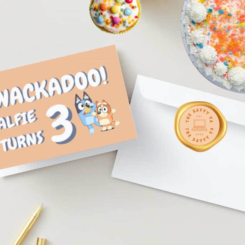 Bluey Birthday Card - Etsy UK