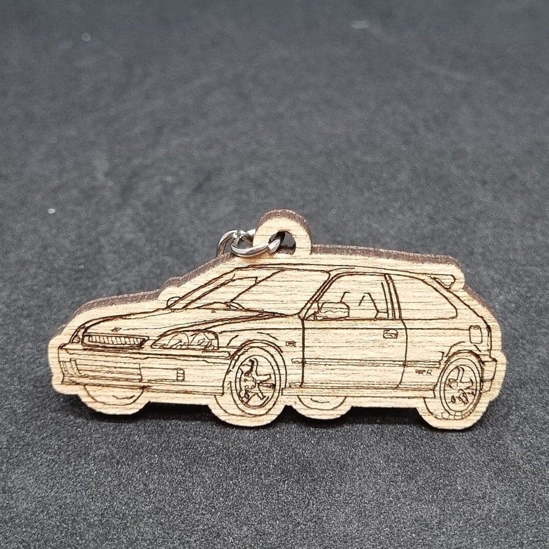Honda CIVIC TYPE R Keyring - Etsy