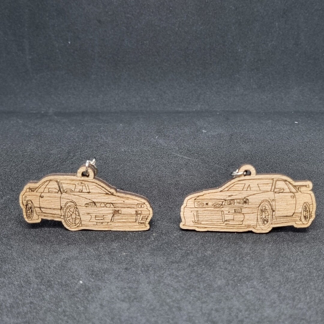 NISSAN SKYLINE R32 and R34 Keyring - Etsy