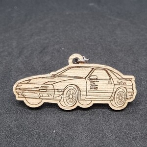 MAZDA RX7 INITIAL D Keyring - Etsy
