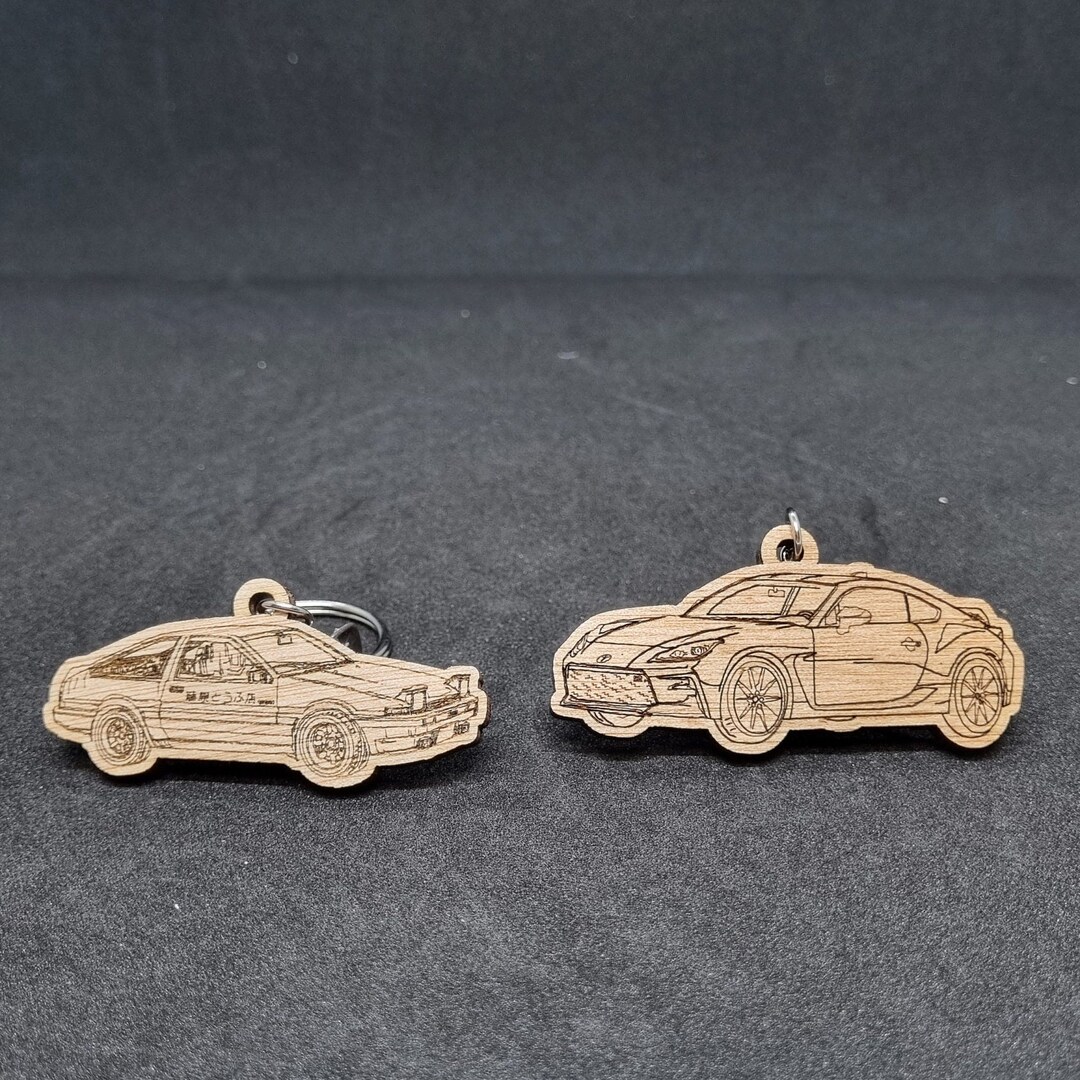 TOYOTA GT86 and GR86 INITIAL D Keyring - Etsy UK