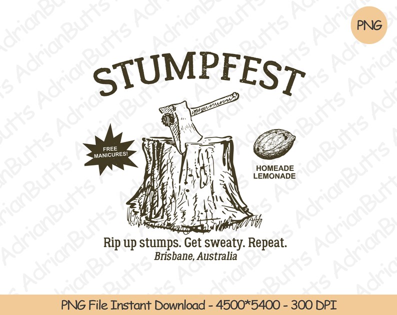 Stumpfest PNG Digital Design Download Sublimation PNG Funny Bluey PNG ...