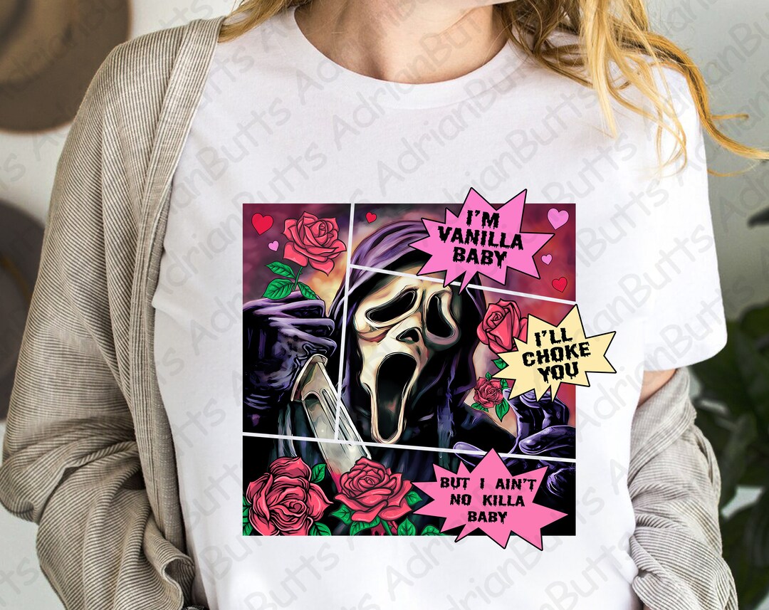 I'm Vanilla Baby I'll Choke You but I Ain't No Killa Baby T-shirt ...