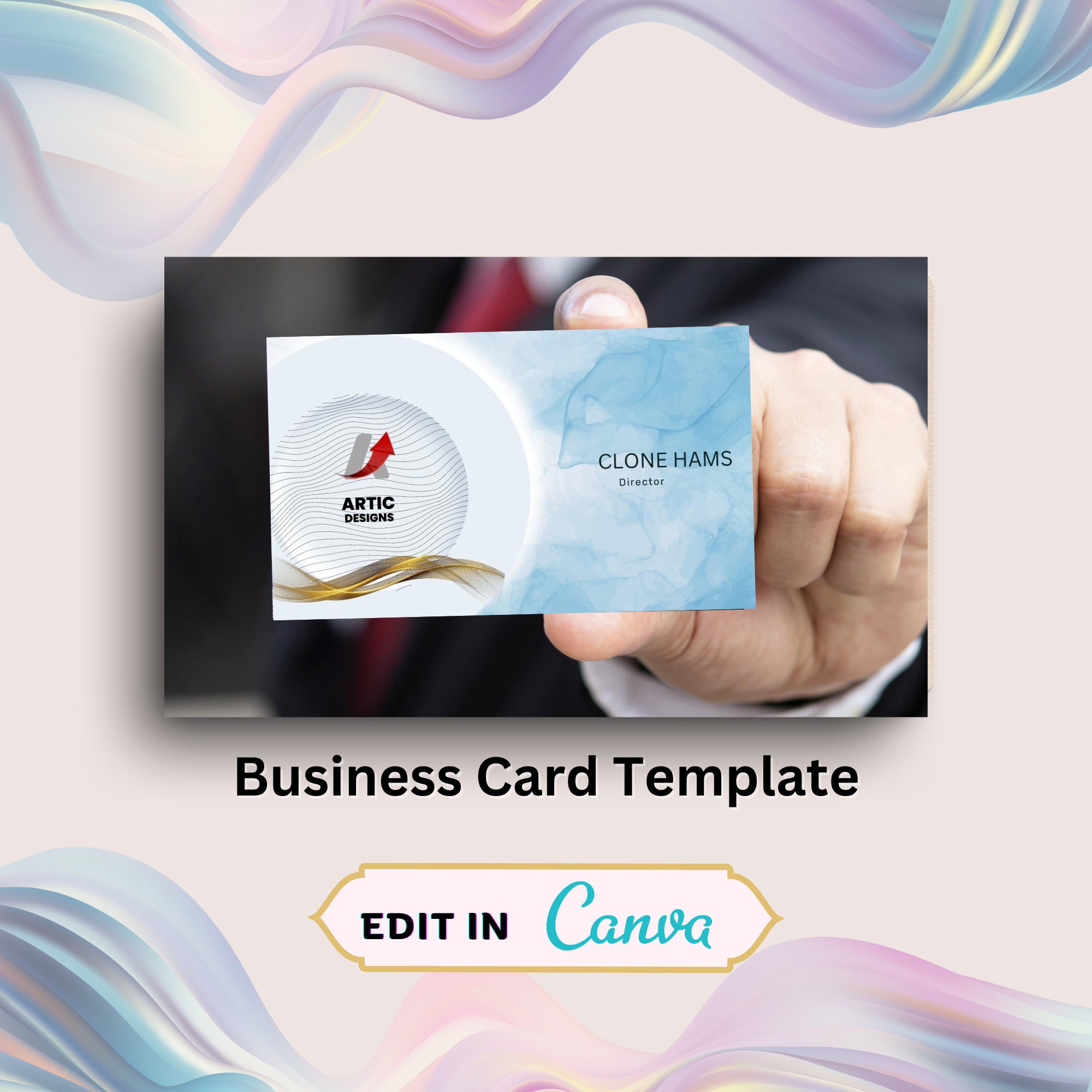 Business Cards, DIY Cards, Printable Cards, Editable Cards, Iconic ...