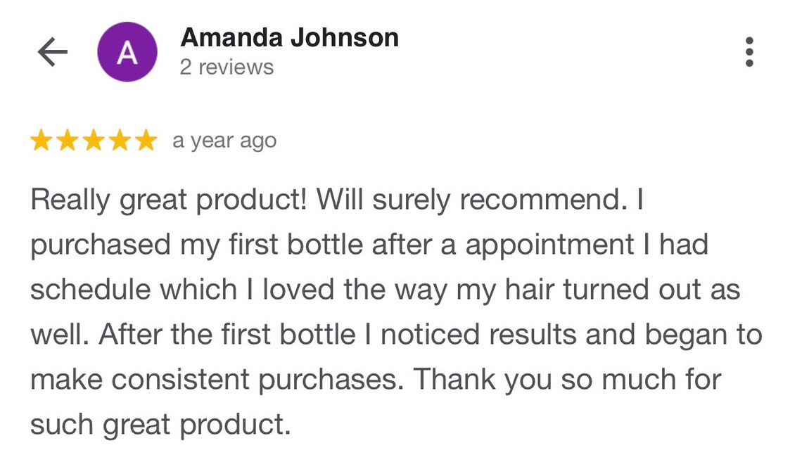 Restorative Hair Serum, Hair Growth Oil for All Hair Types, Natural ...