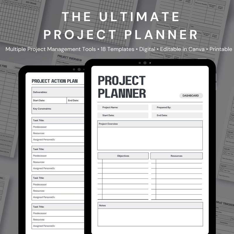 Project Planner - Etsy