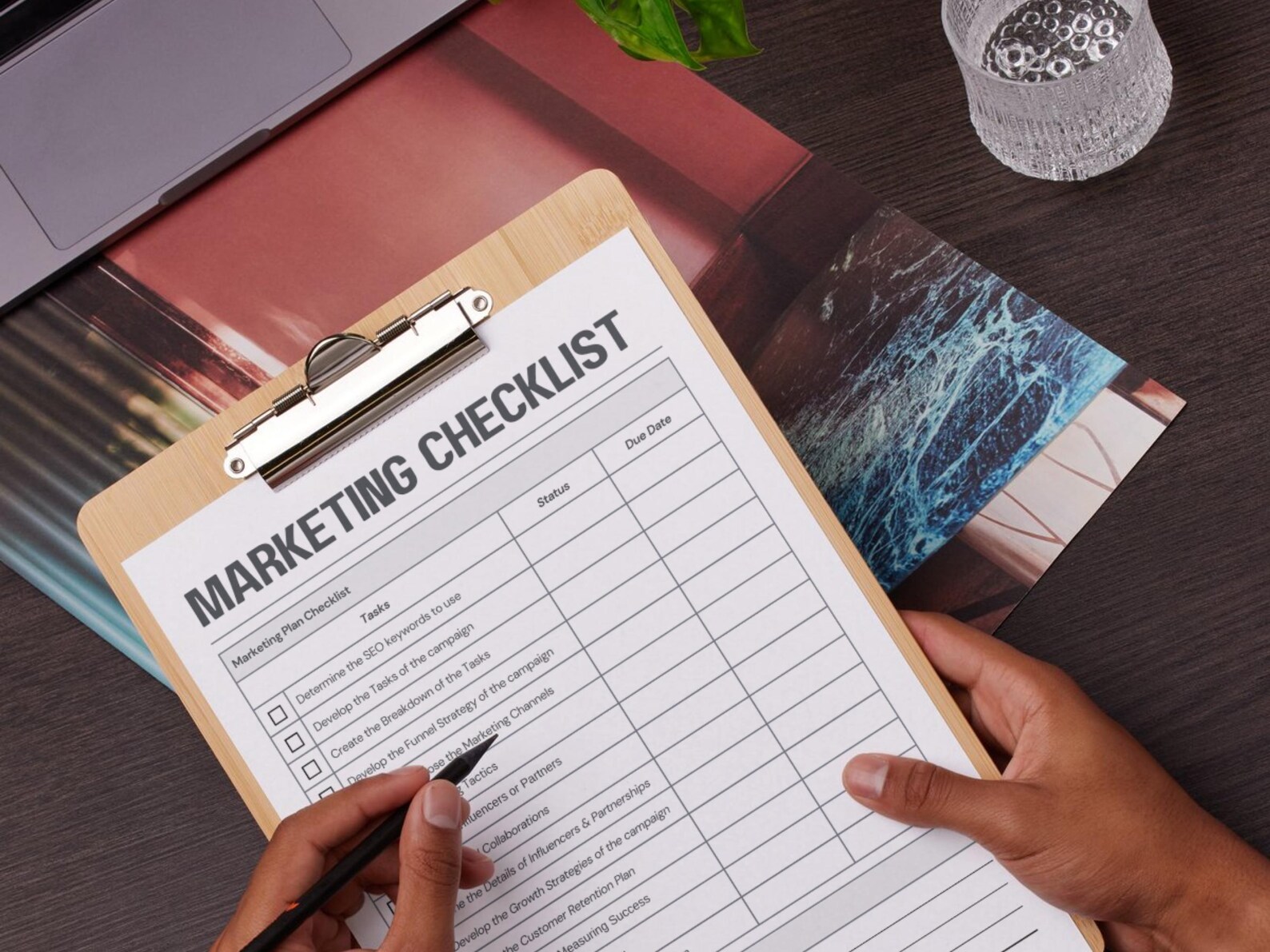 Marketing Checklist, Marketing Strategy Checklist, Campaign Planning ...