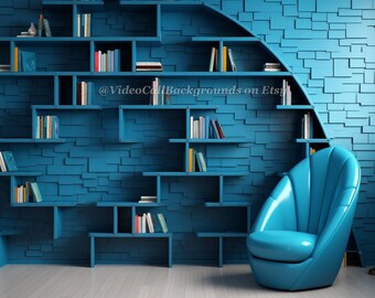 Virtual Video Call Background | Modern Recording Studio | Image for ...