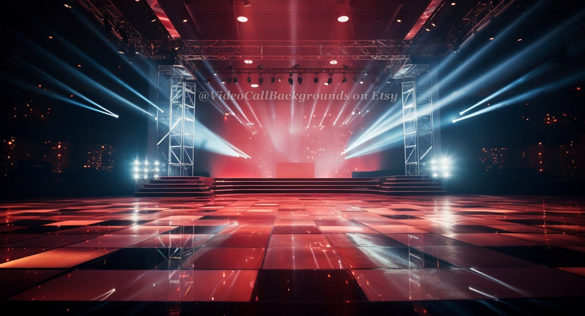 Virtual Video Call Background | Dance Floor | Image for Zoom, Video ...