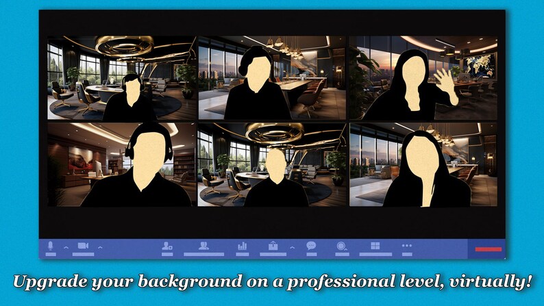 Virtual Video Call Background | High-end Corporate Offices | Image for ...