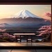 Virtual Video Call Background Modern Coastal Window Image for Zoom ...