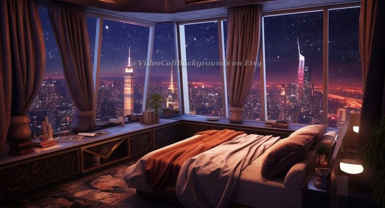 Virtual Video Call Background | 5 Star Sky Scraper Hotel | Image for ...