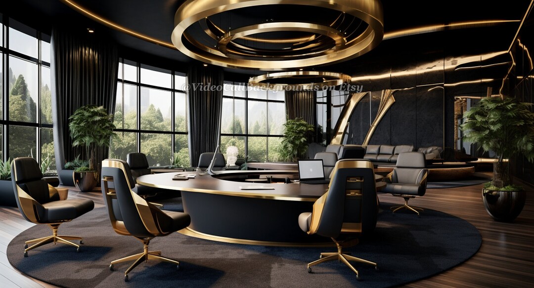 Virtual Video Call Background | High-end Corporate Offices | Image for ...