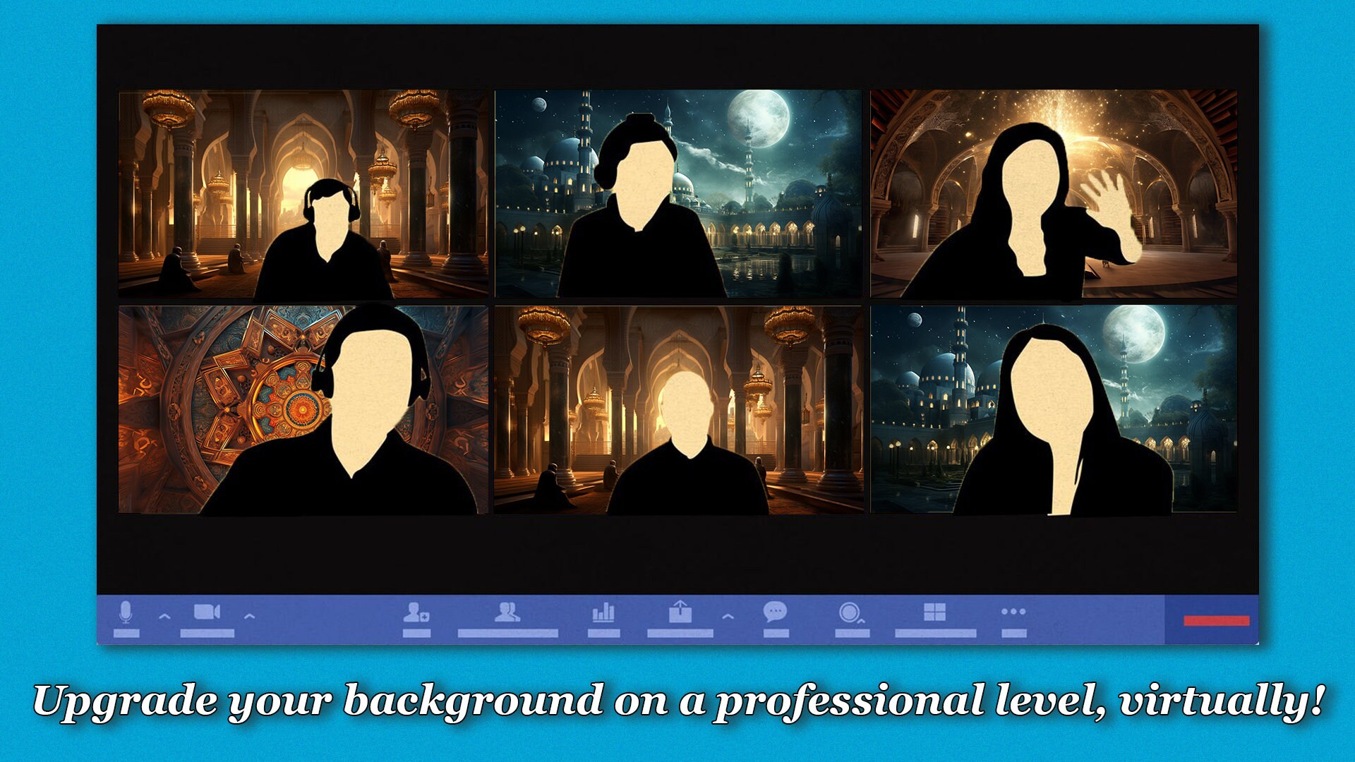 Virtual Video Call Background | Islam Background | Image for Zoom ...