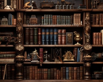 Virtual Video Call Background | Professional Black Shelf | Image for ...