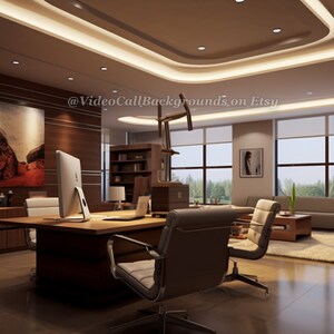 Virtual Video Call Background | High-end Corporate Offices | Image for ...