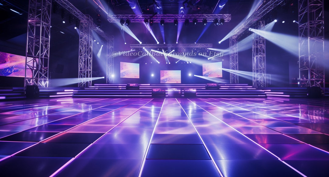 Virtual Video Call Background | Dance Floor | Image for Zoom, Video ...