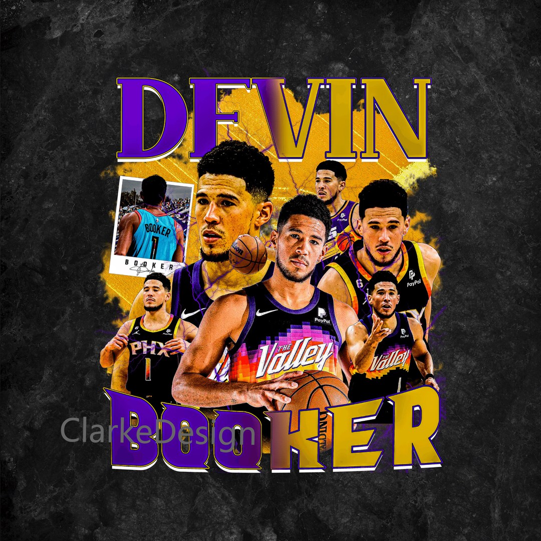 Devin Booker Design, Instant Download Devin Booker Png T-shirt Design ...