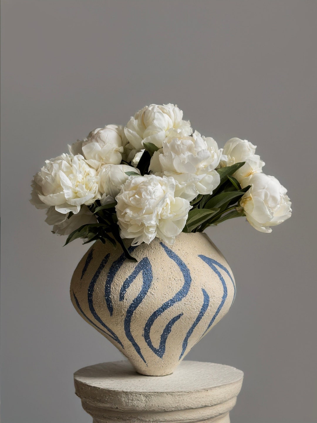 Large Vase, Handmade Ceramic Vase, Big Vase, Keramik, Flower Vase, Vase ...