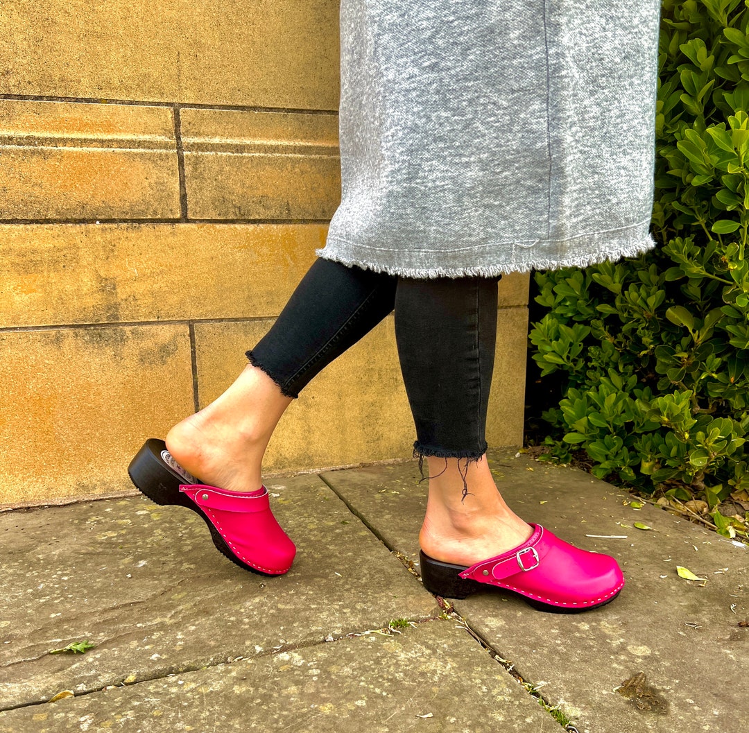 Swedish Clogs Moccasins Wooden Clogs Women Clogs Leather Clogs Womens ...