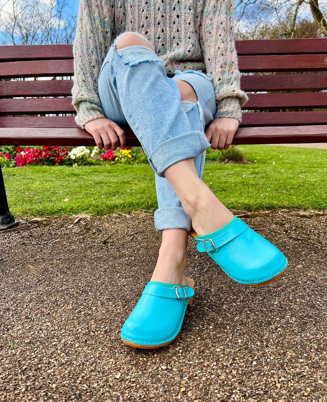 Swedish Clogs Moccasins Wooden Clogs Women Clogs Leather Clogs Womens ...