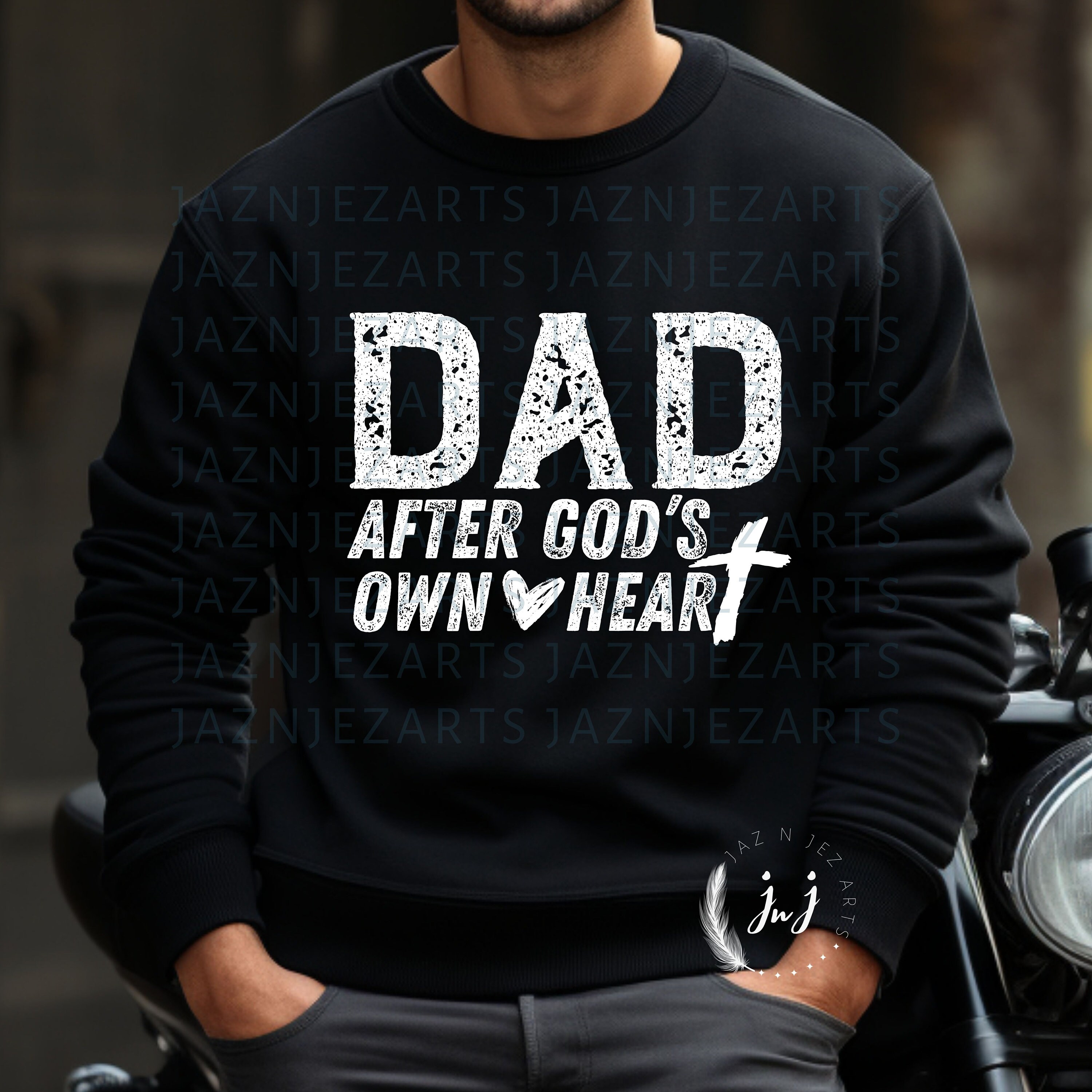 Christian Dad Grunge Png Svg Distressed PNG Man of God Png Fathers Day ...