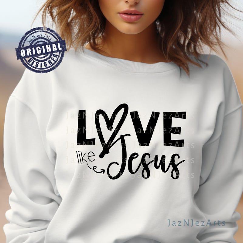 Love Like Jesus Png - Etsy