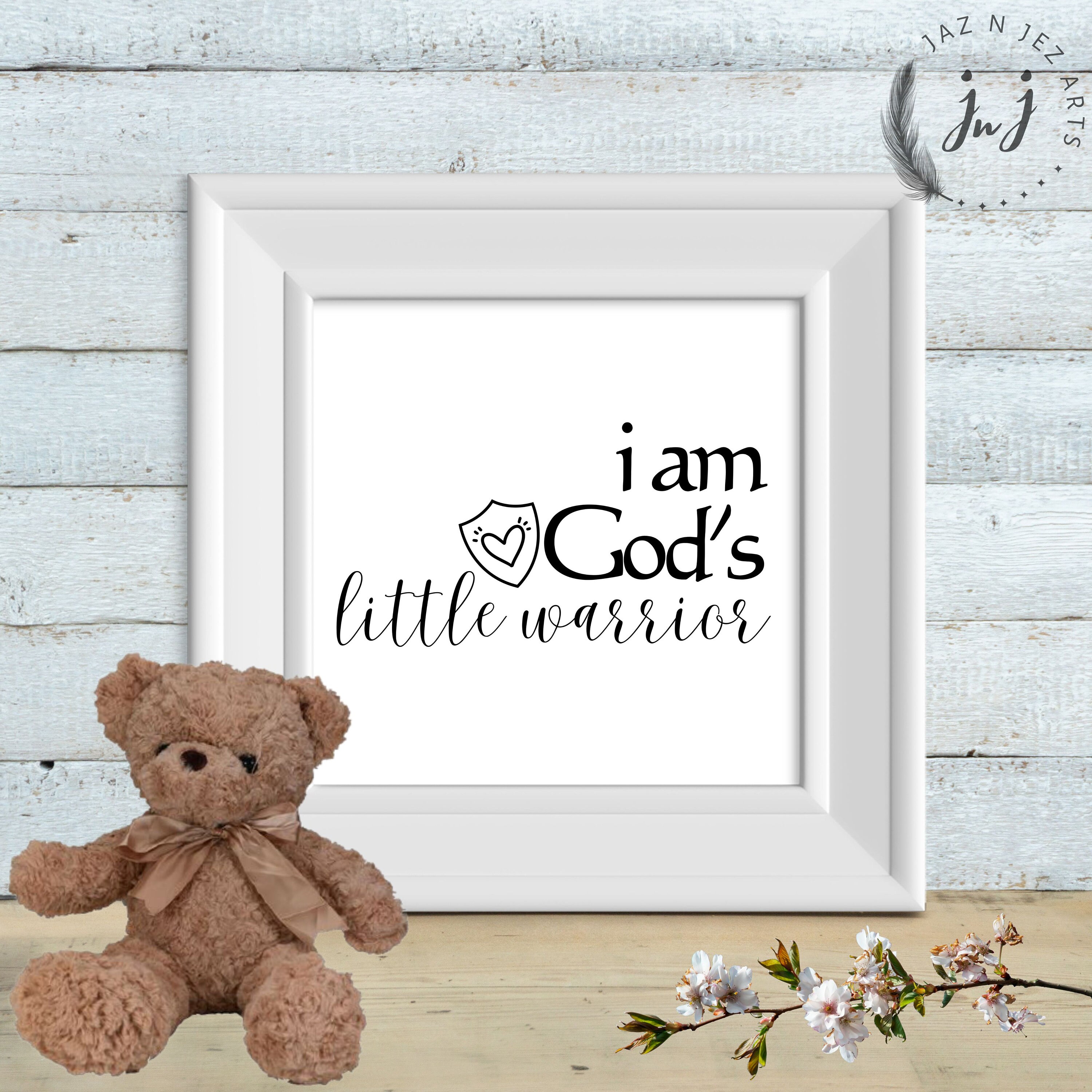 Little Warrior Baby Bodysuit Svg Png, Toddler Faith Shirt, Bible ...