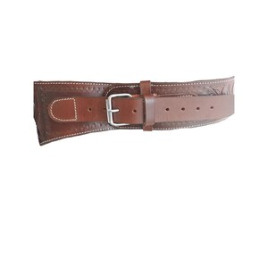 Western Gun Holster Belt Old West Custom Genuine Leather Handmade ...