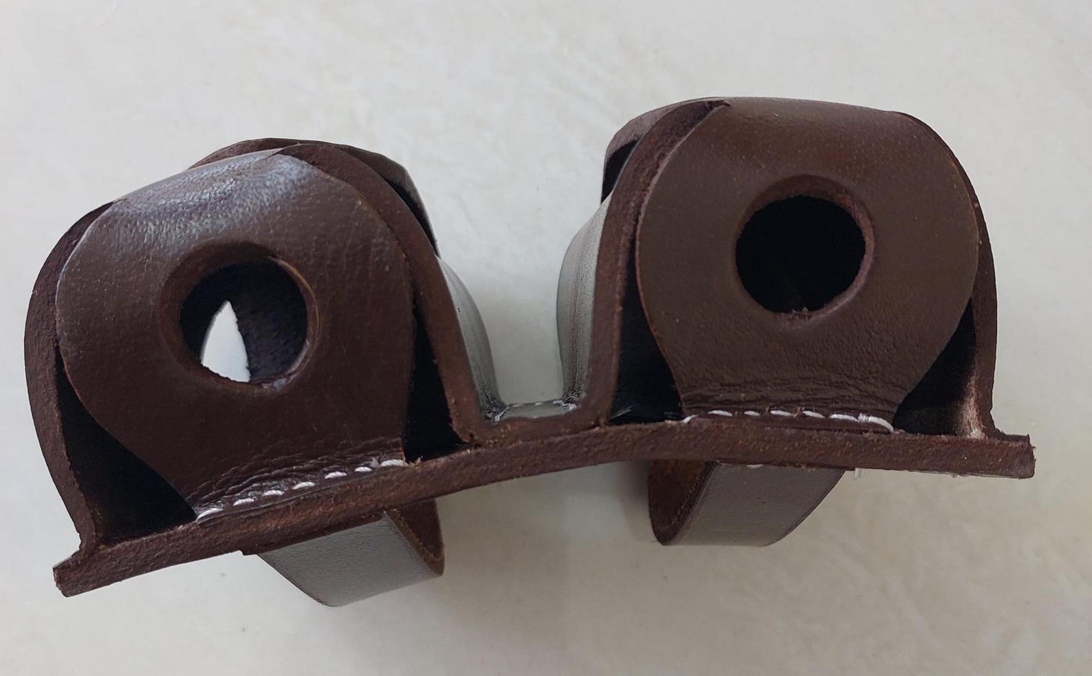 Western Leather Revolver Cylinder Case – Handmade Full‑grain Double ...