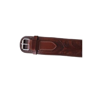 Western Gun Holster Belt Old West Custom Genuine Leather Handmade ...