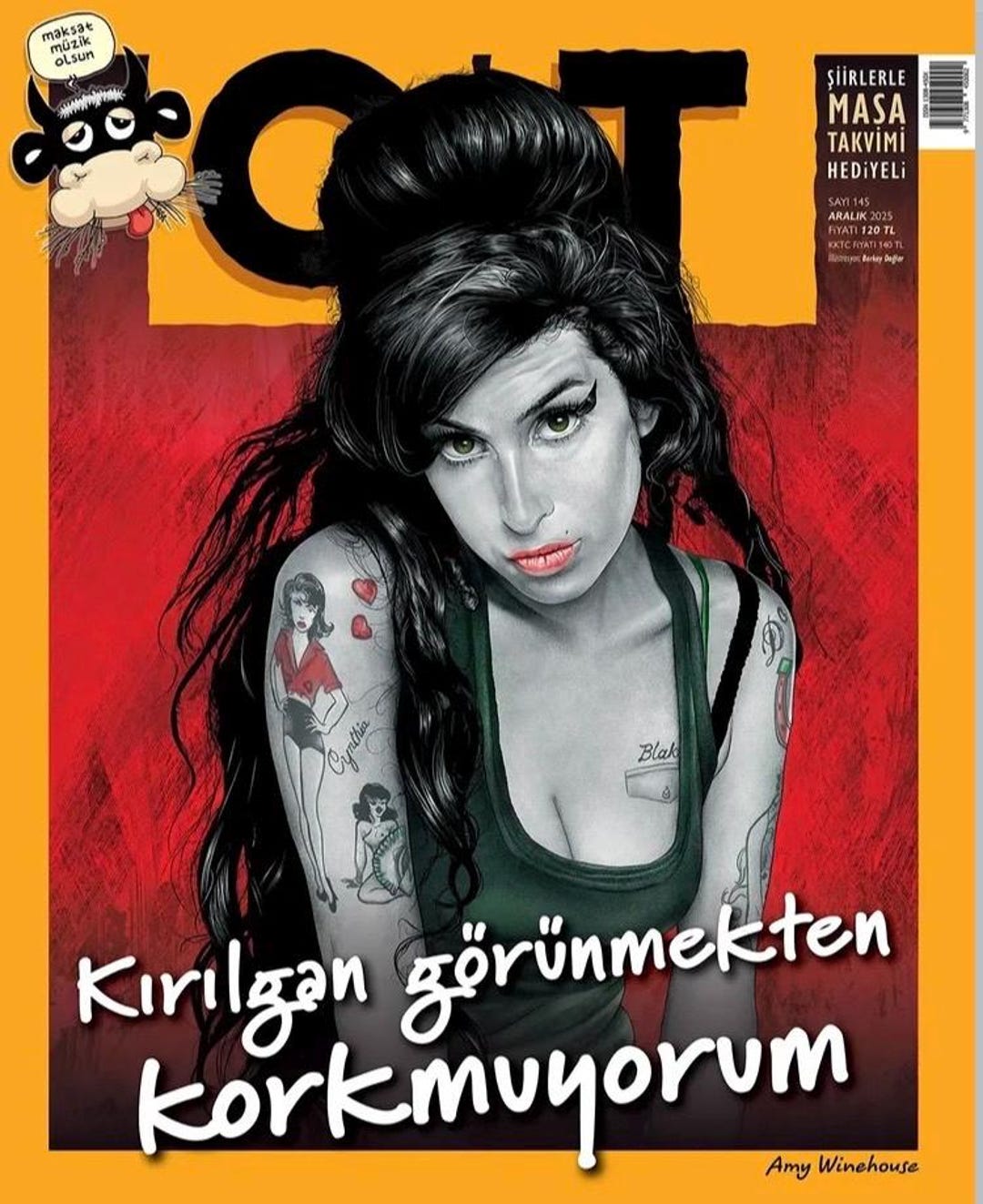OT Turkish Magazine - Amy Winehouse - Etsy