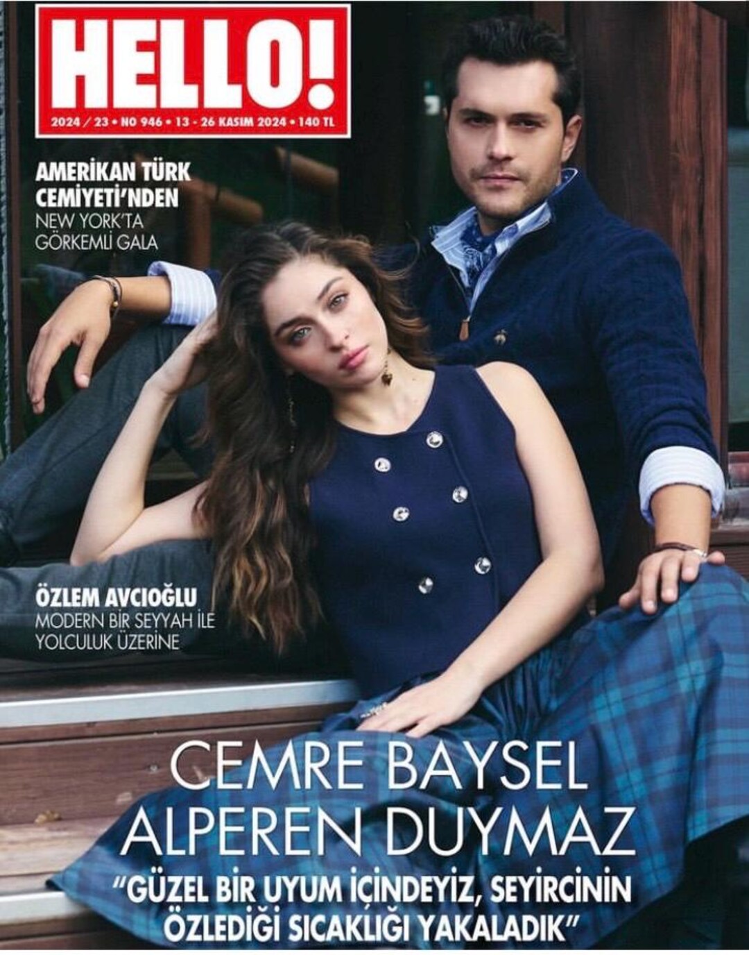 Hello Magazine Nov' 2024 Cemre Baysel & Alperen Duymaz / Fast Shipping Worldwide - Etsy UK