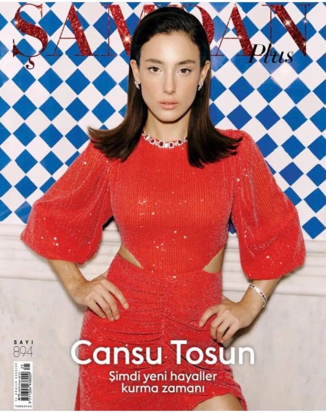 Samdan Plus Turkish Magazine Dec 2022 Cansu Tosun / Fast Shipping Worldwide - Etsy