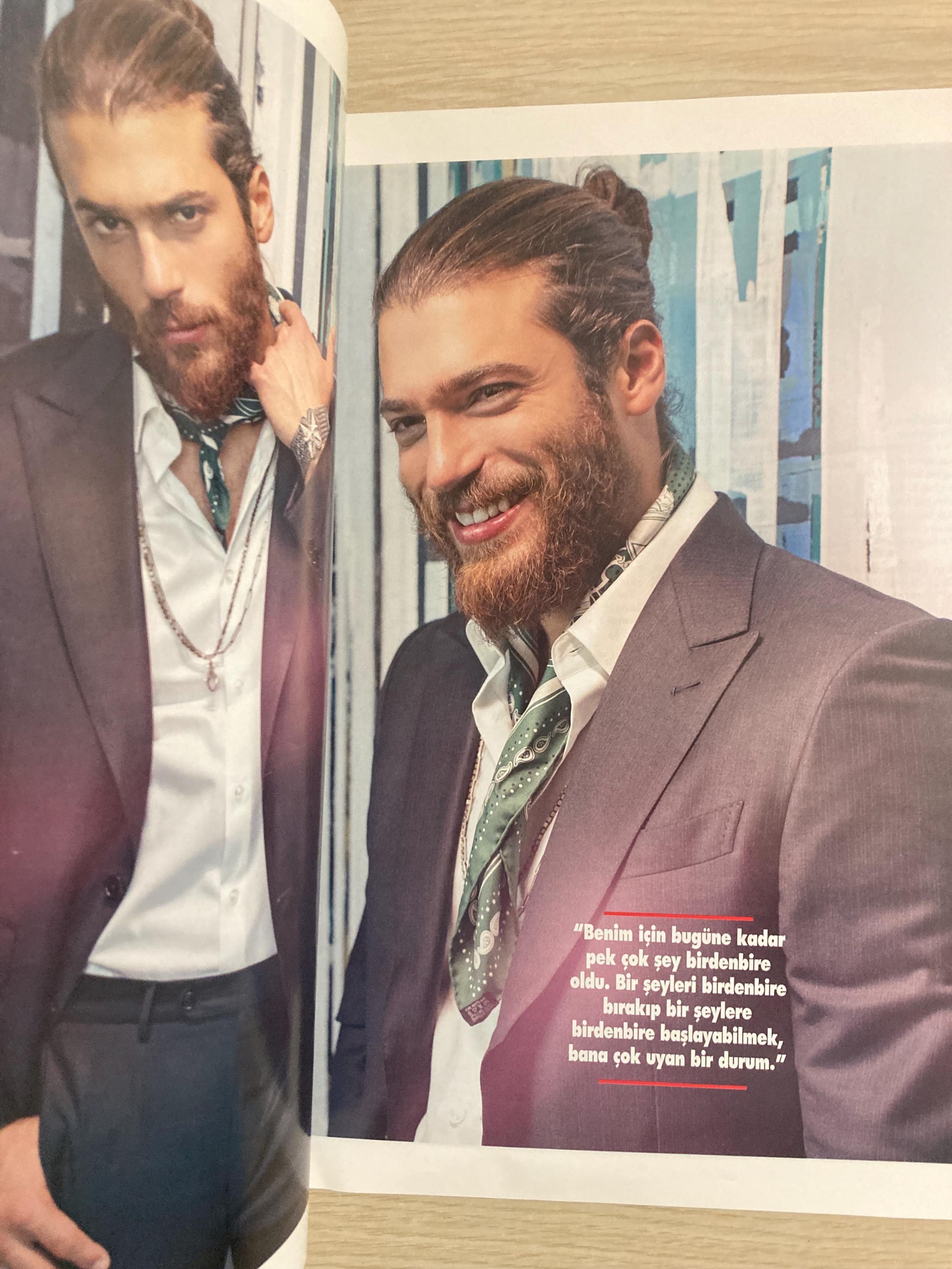Hello Magazine Turkey 2018 Can Yaman / Fast Shipping Worldwide - Etsy