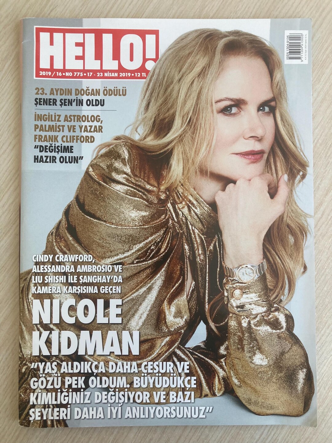Hello Magazine Turkey April 2019 / Nicole Kidman / Fast Shipping ...