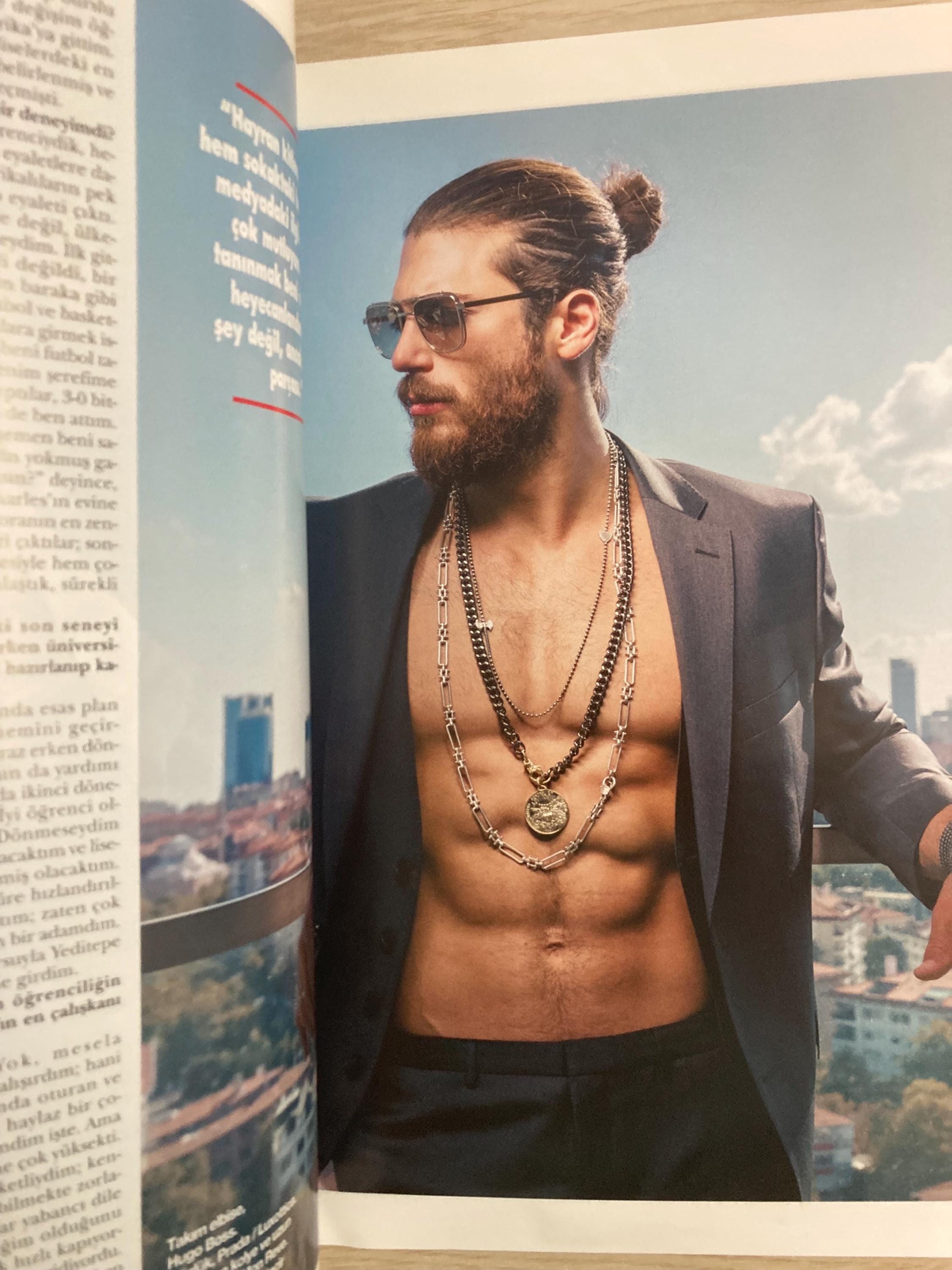 Hello Magazine Turkey 2018 Can Yaman / Fast Shipping Worldwide - Etsy
